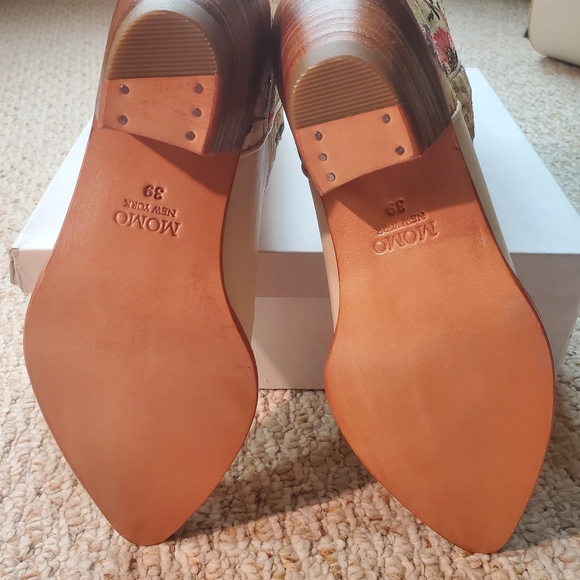 Anthropologie | Shoes | Momo New York Embroidered Western Boots X Bhldn ...